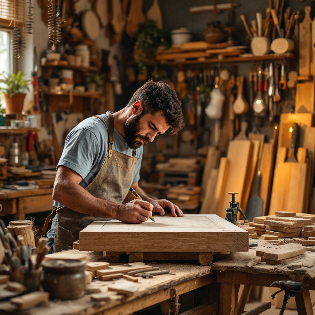 El Arte de la Carpintería: Creando Puertas y Muebles de Madera que ...